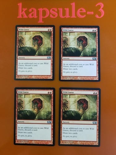 4x Wild Guess | M13 Magic 2013 | MTG Magic Cards | eBay