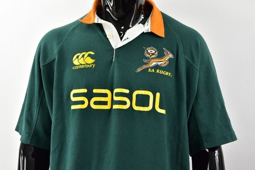 CANTERBURY SA RUGBY UNION 2005-06 SPRINGBOKS AFRIQUE DU SUD Chemise ...