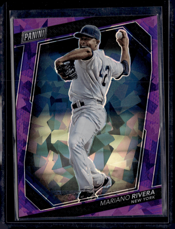 2023 Panini National VIP Gold Packs Purple Sparkle #53 Mariano Rivera ...