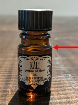 BPAL Black Phoenix Alchemy lab Perfume Kali Excolo 5ml Blue Label Aged ...