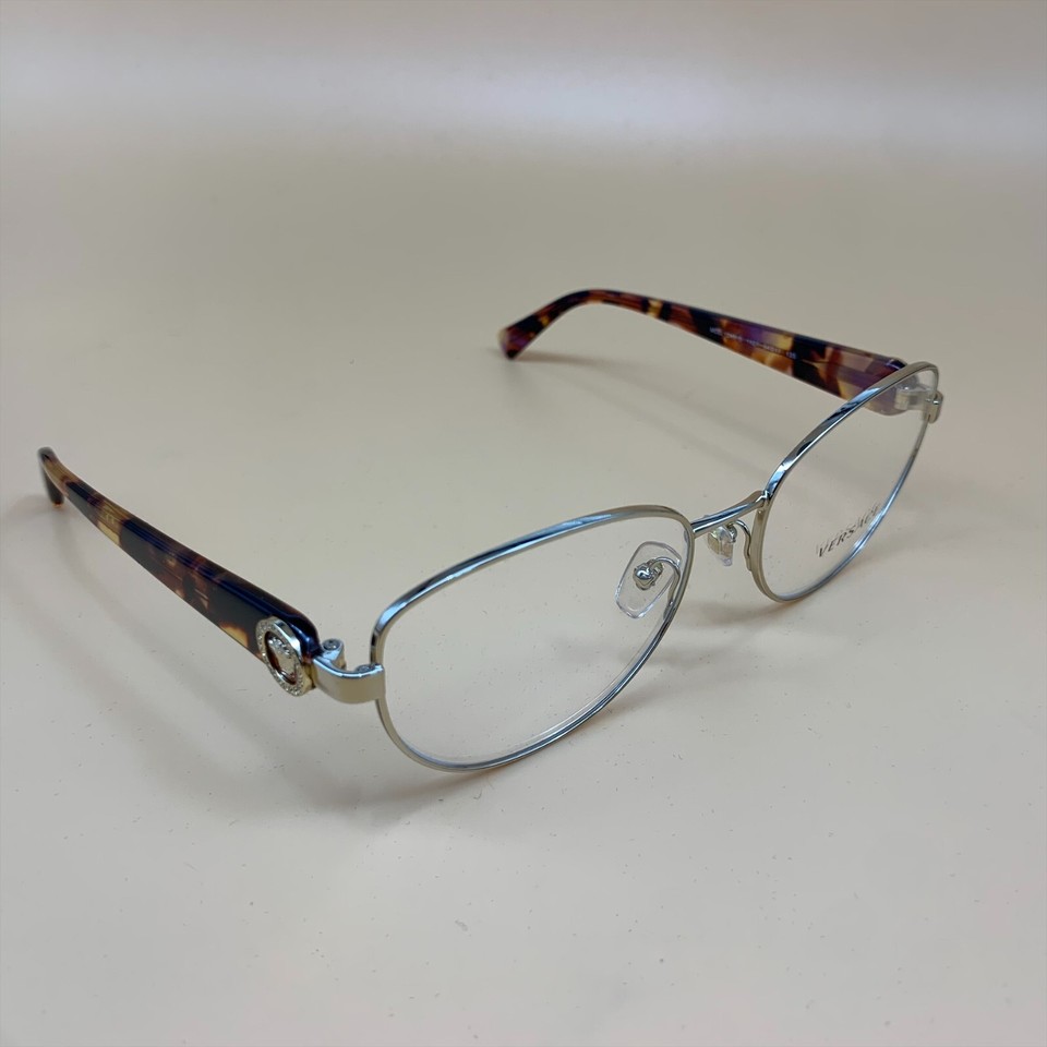 Versace VE 1246 B 1427 GOLD HAVANA CRISTAL Eyeglasses Frames 54-17-135 ...