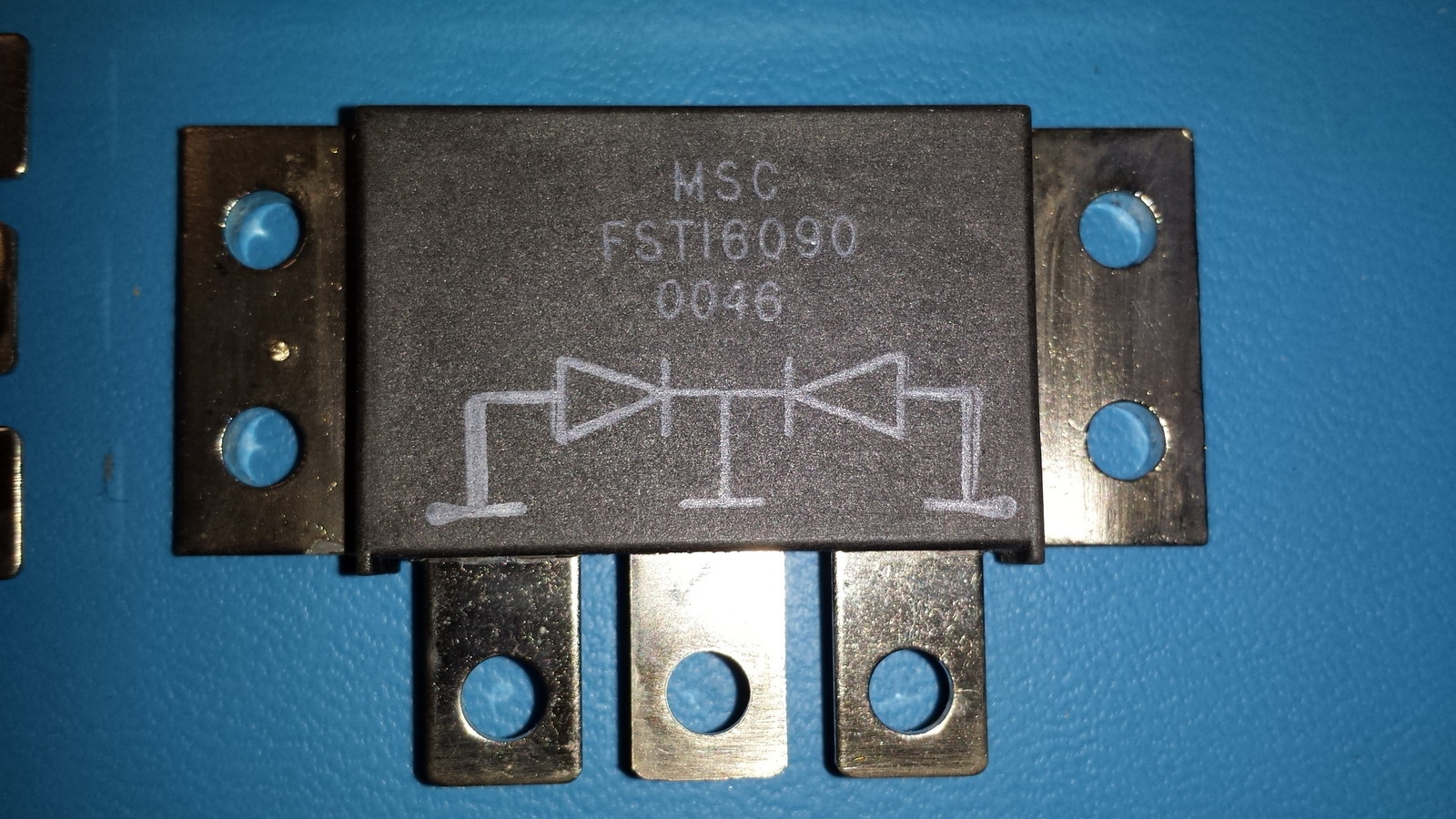 Diode Schottky Microsemi FST16090 90V 160A 3-Pin TO-249 Flat pack "NEW ...