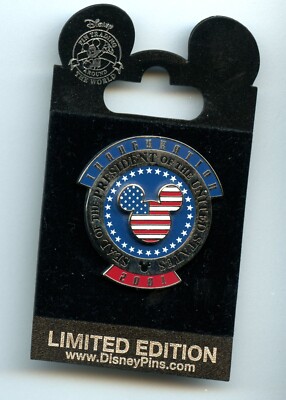 WDW Disney Inauguration 2001 Seal of the President Mickey Head Icon LE ...