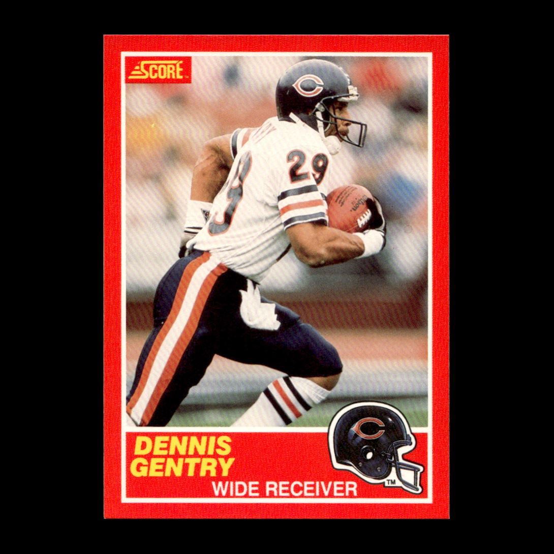 Dennis Gentry 1989 Score Chicago Bears #153 R329O 23 | eBay