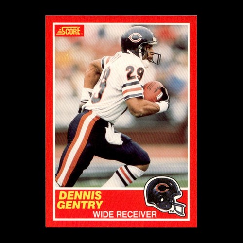 Dennis Gentry 1989 Score Chicago Bears #153 R329O 23 | eBay
