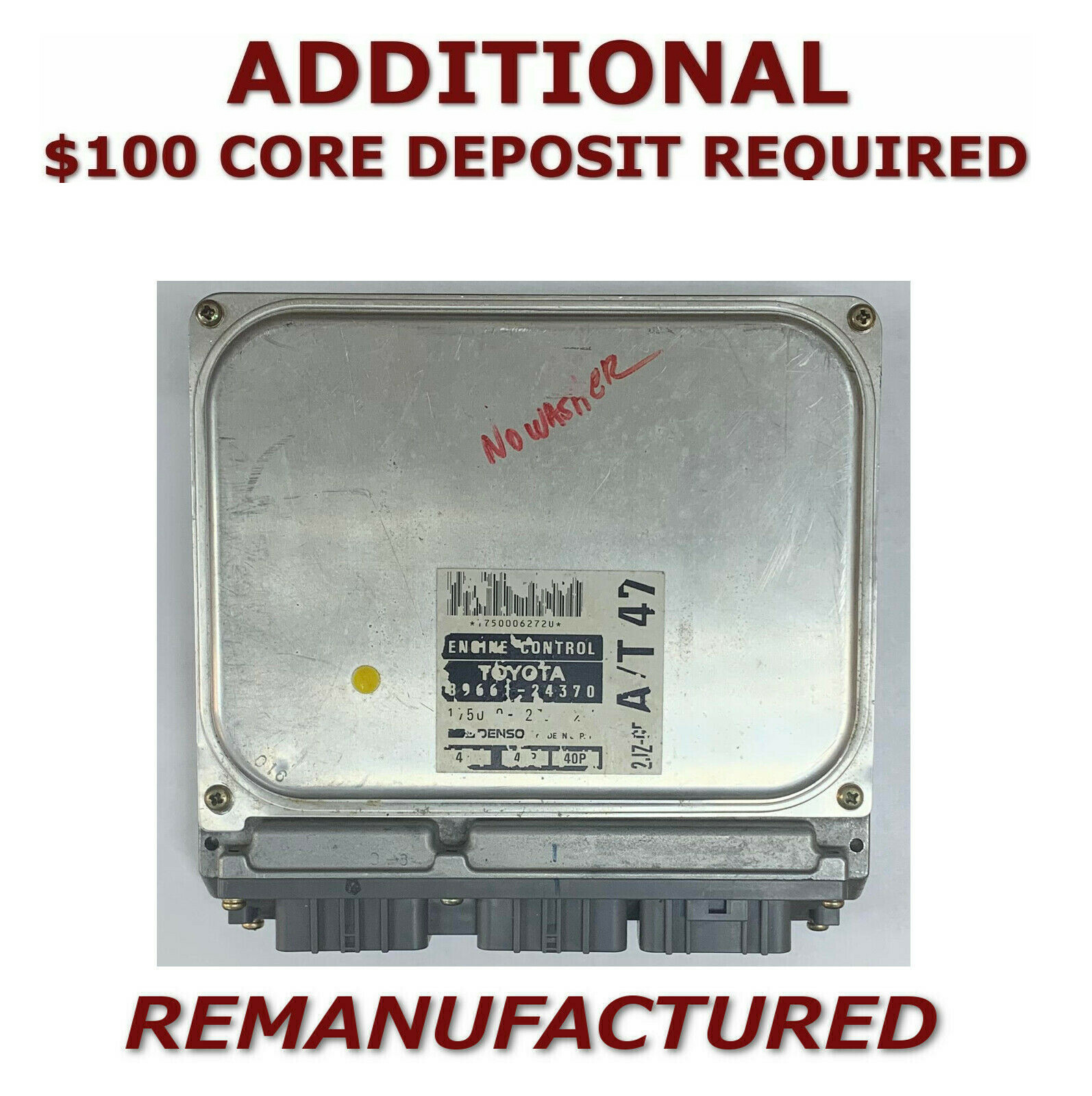 REMAN 94 95 Lexus SC300 Engine Computer ECM ECU PCM 89661-24370 >EXCHANGE