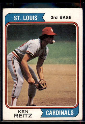 1974 Topps Ken Reitz #372 St. Louis Cardinals | eBay