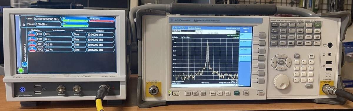 Agilent N1996A, spectrum analyzer CSA, 100kHz-6GHz | eBay