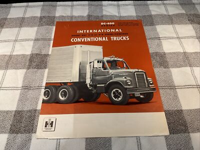 INTERNATIONAL IH DC-400 BBC DIESEL V8 V6 TRUCKS BROCHURE ORIGINAL 1962 ...