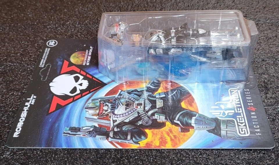 Roboskull MK II Red Shadows Gyre Wolf figure Skeletron - Marauder Task ...