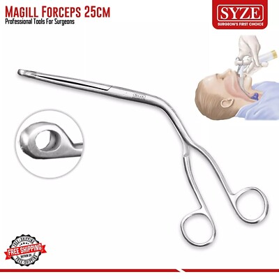 Magill Forceps 25cm Delicate Tissue Manipulation Dental Medical ...