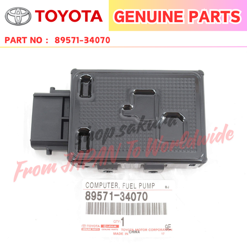 TOYOTA GENUINE TUNDRA 2010-2021 FUEL PUMP CONTROL MODULE 89571-34070 ...