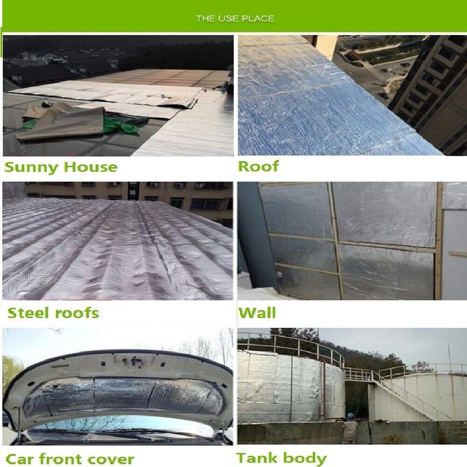 157"x16" Car Insulation Thermal Sound Deadener - Reduce Automotive Heat ...