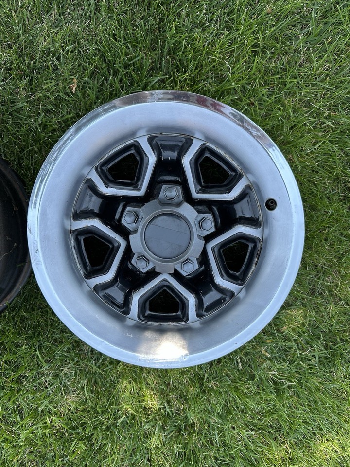 Factory Rally Wheels 14" - Used Chevrolet (Previously Installed on El ...