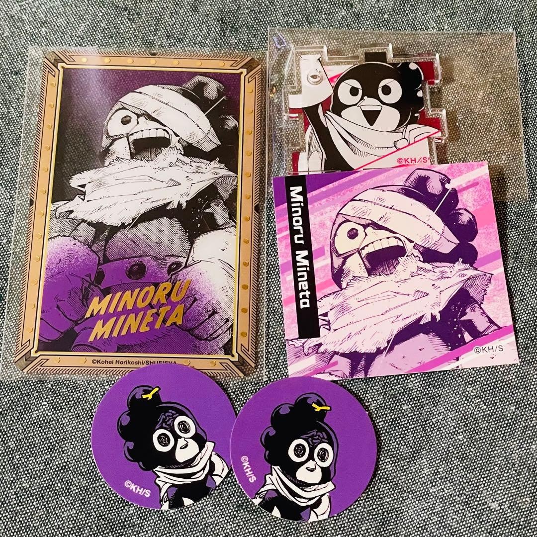 My Hero Academia Mineta Clear Card Flake Seal Sticker Set Acrylic ...