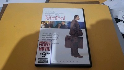 The Terminal (DVD, 2004, Widescreen, Tom Hanks, Catherine Zeta-Jones ...