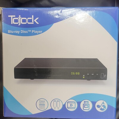 Blu Ray DVD Player, 1080P Home Theater Disc System, DVDs (EVP-101 ...