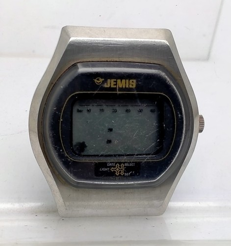 Jemis Y346-5000 Quartz Vintage Men’s Watch For Parts WLD224MHN2 | eBay