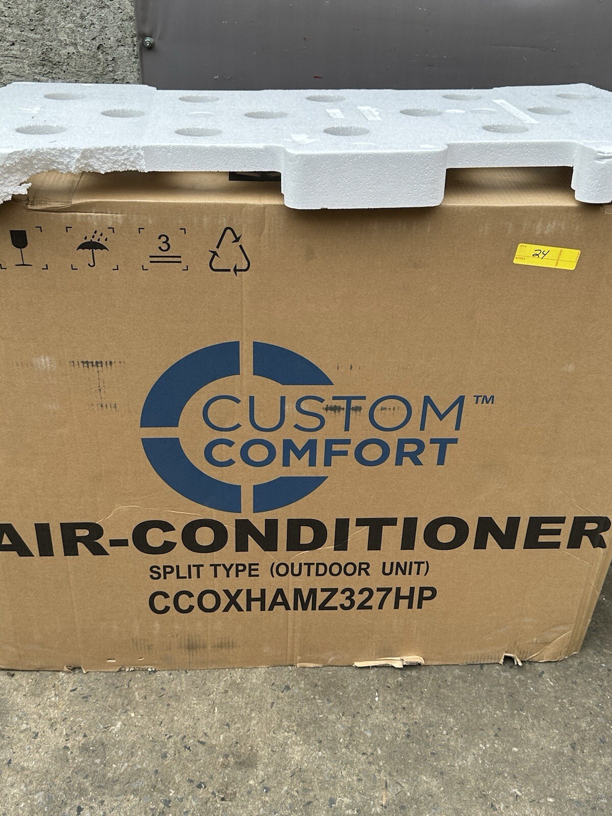 NEW Custom Comfort 27K BTU 3 Zone Xtreme Heat / Air Conditioner Mini ...