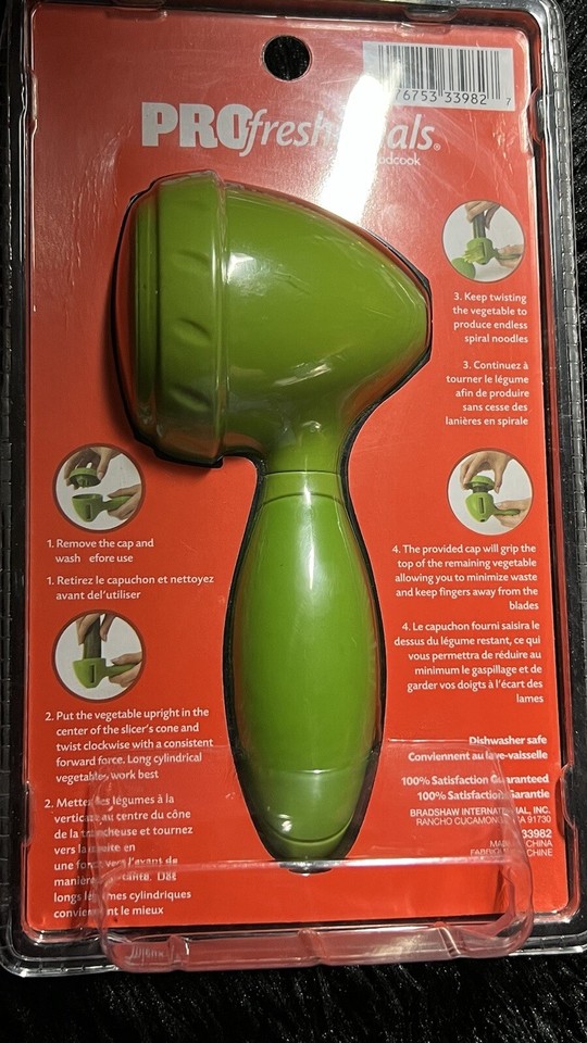 Profreshionals By GoodCook Green Spiral Veggie Slicer | eBay