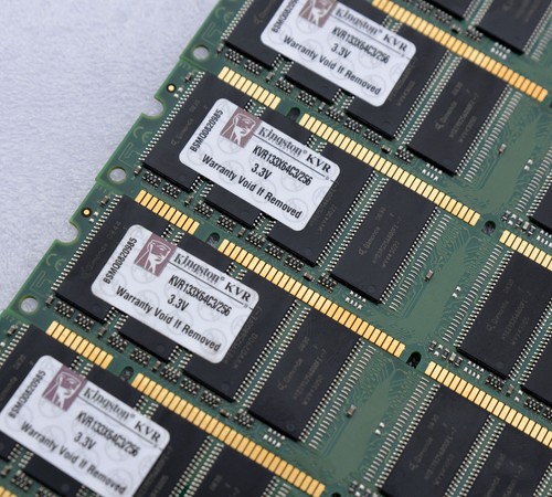 256 MB 256mb SD RAM PC 133 Kingston KVR133X64C3/256 Qimonda #S90 | eBay