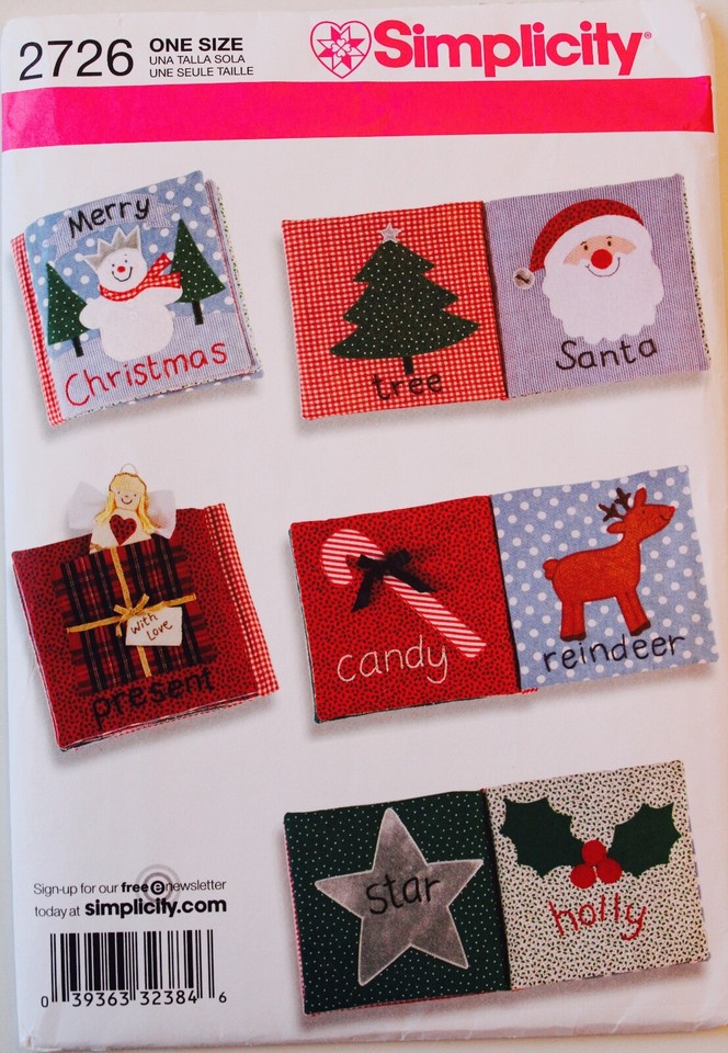 Vtg Christmas Craft Sewing Pattern ~ UC ~ U Pick! | eBay