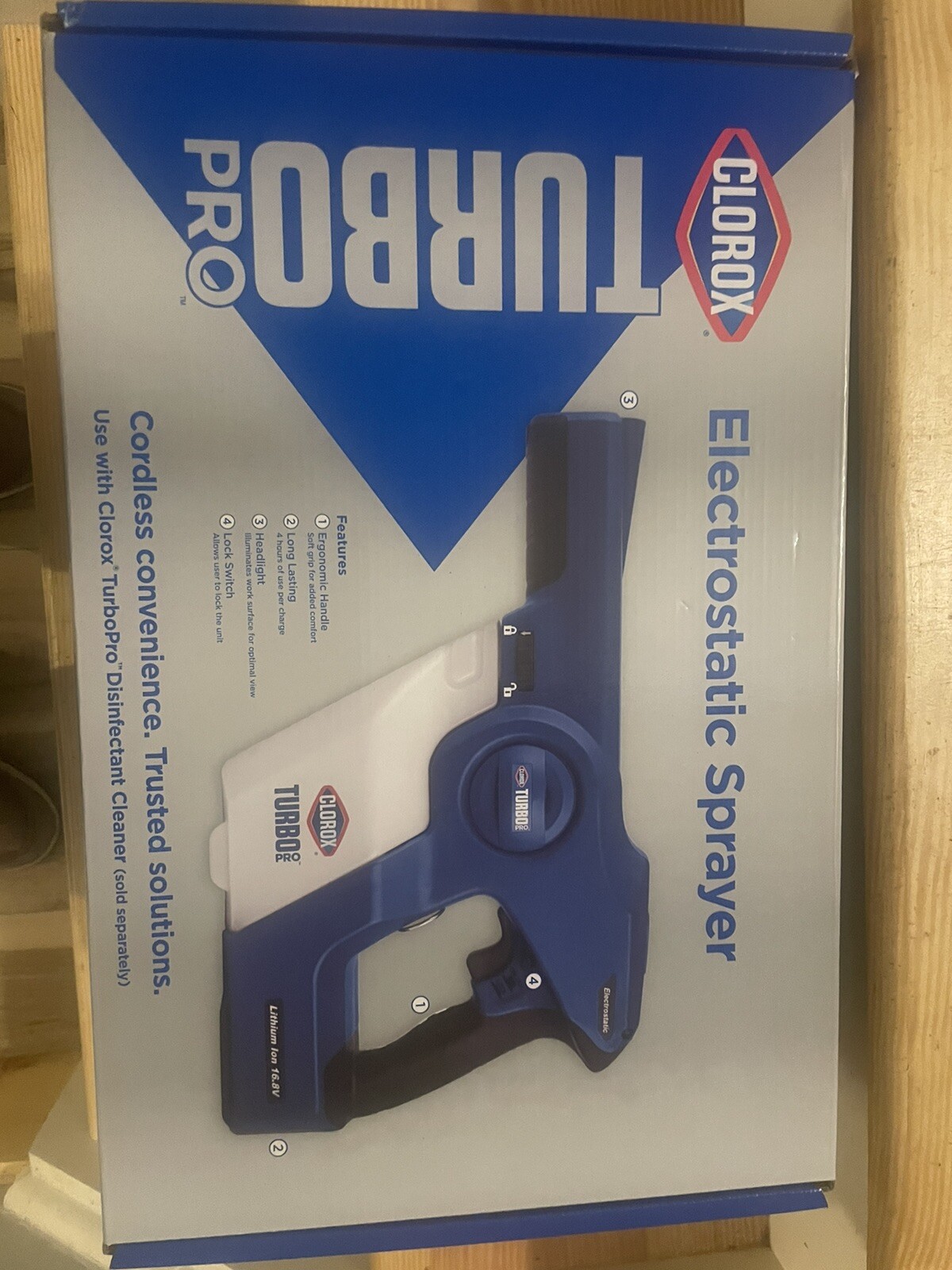 Clorox Electrostatic Turbo Pro Sprayer- BRAND NEW | eBay