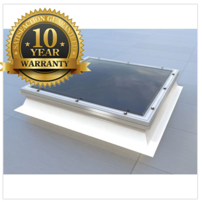 Mardome Polycarbonate Window Rooflight, Manual Opening Flat Roof Dome ...