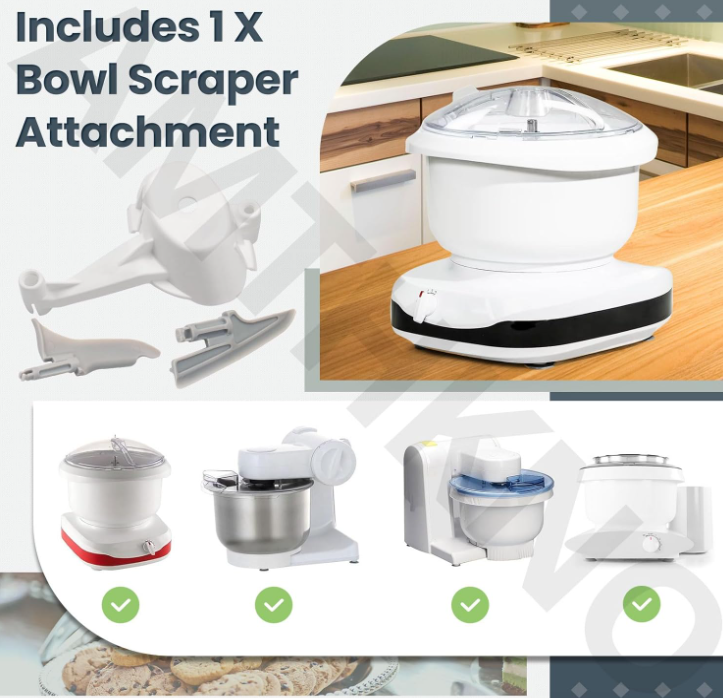 Bowl Scraper Attachment For Bosch Universal Plus Artiste Stand Mixers ...
