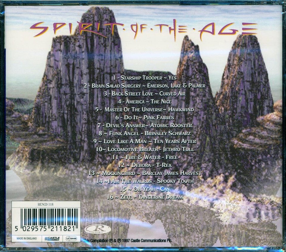 CD Yes, Jethro Tull, Hawkwind, T-Rex, The Nice, Curved Air, Etc ...