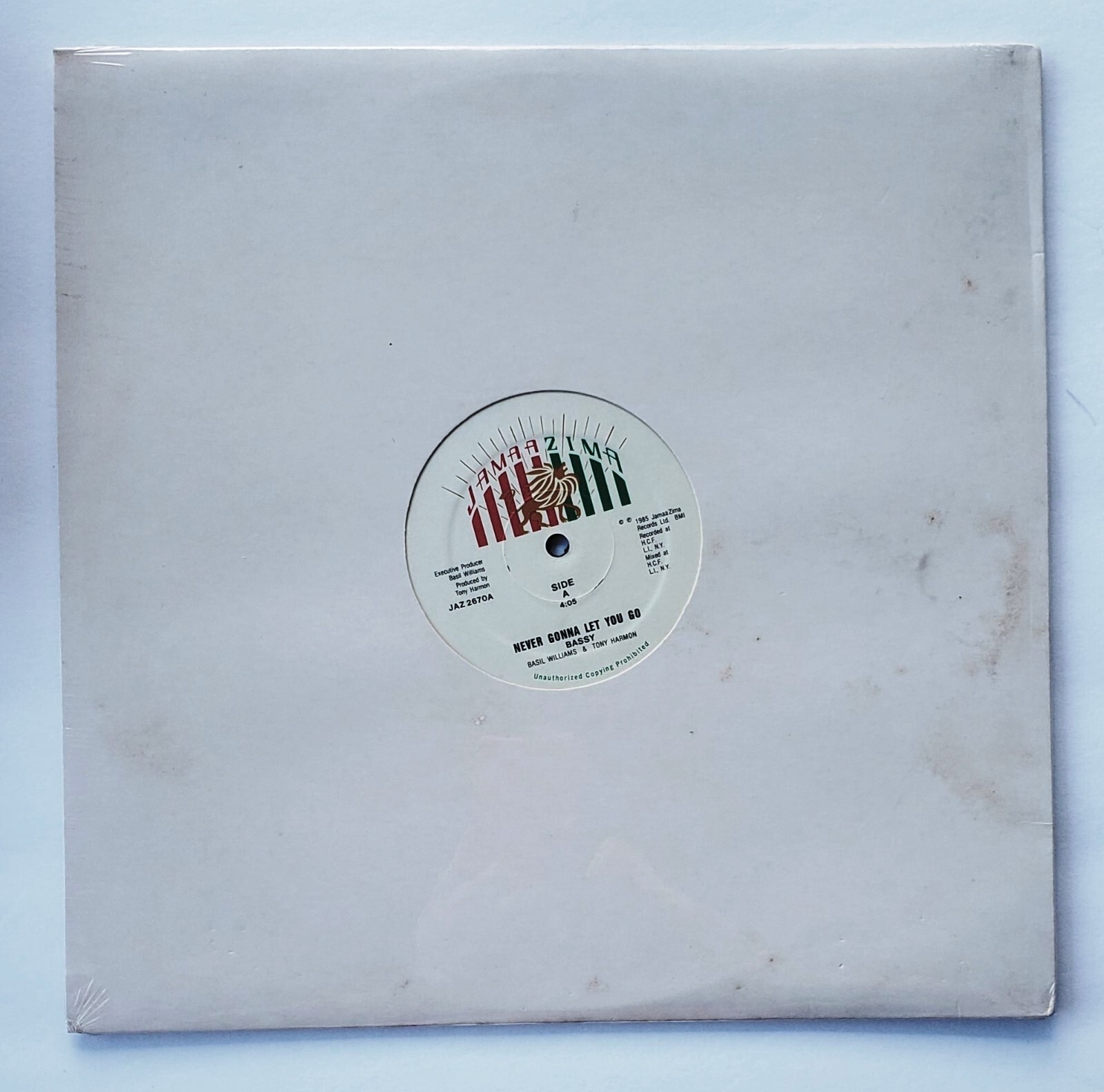 Bassy 12" Never Gonna Let You Go - 1985 Lovers Rock Reggae - MINT | eBay