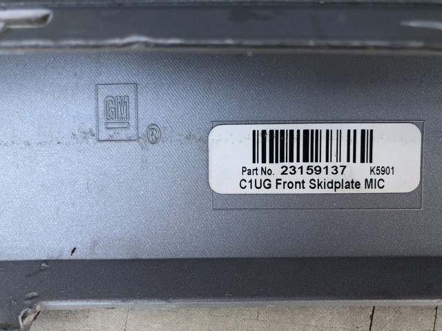 Genuine GMC N-Plate (07833-T) (17/19 23159137 OEM for sale online | eBay