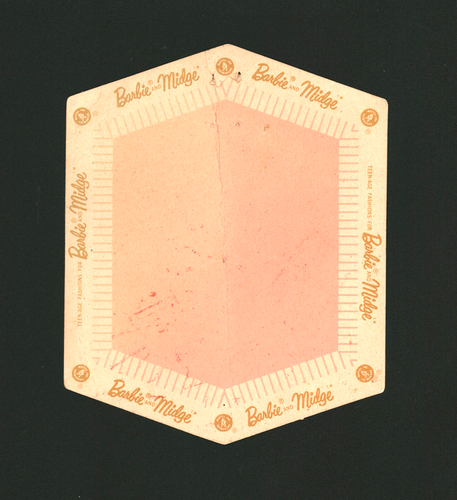 Teen-Age Fashions For Barbie & Midge 1962 Original Package Insert Card ...