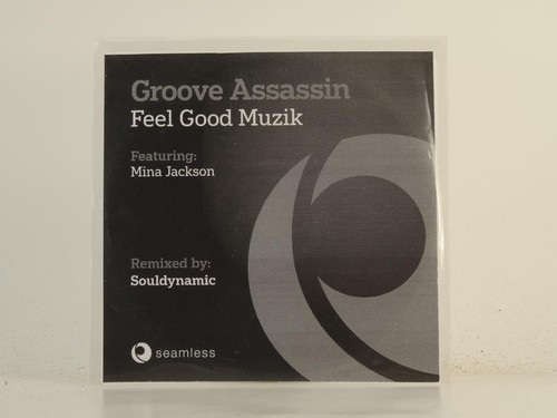 GROOVE ASSASSIN FT MINA JACKSON FEEL GOOD MUZIK (H1) 8 Track Promo CD ...