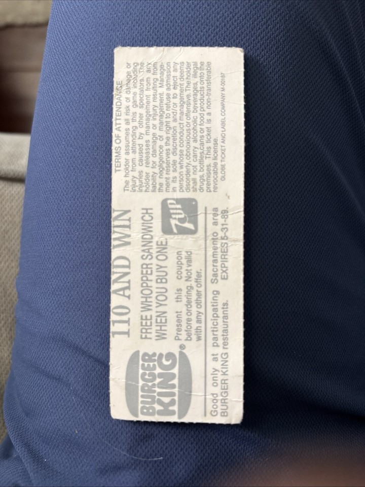 Kings Vs Warriors 2/9/1989 Ricky Berry Career High 34 Points | eBay