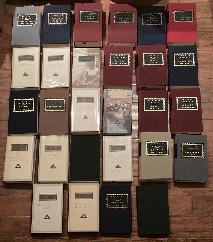 Lot of 28 Everyman's Library Hardcover Books Defoe Trollope James | eBay