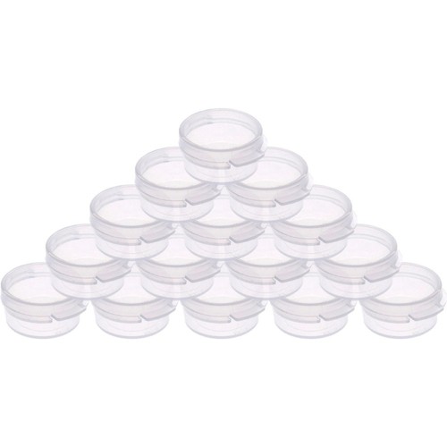 25 Pcs Sampling Box Travel Small Sample Jars Containers with Lids | eBay