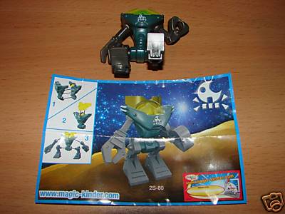 KINDER 2S-80 EXTRA-ROBOTS DBOT T012 + BPZ | eBay