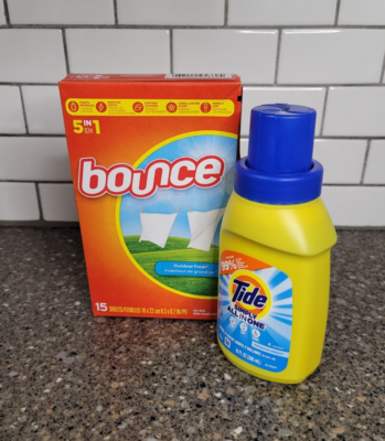 Tide Dryer Sheets Bounce Dryer Sheets Outdoor Fresh, 320 Count/pack