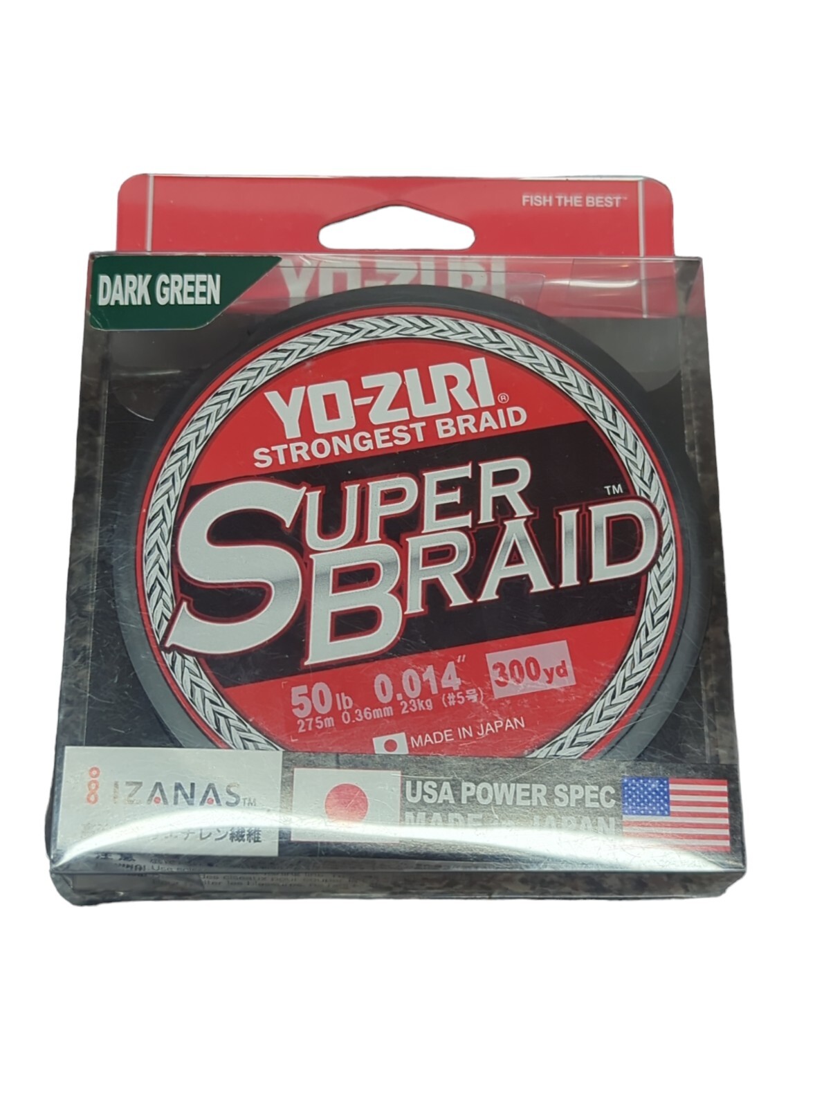 Yo-Zuri Super Braid 80lb 150yd Braided Line Green for sale online | eBay