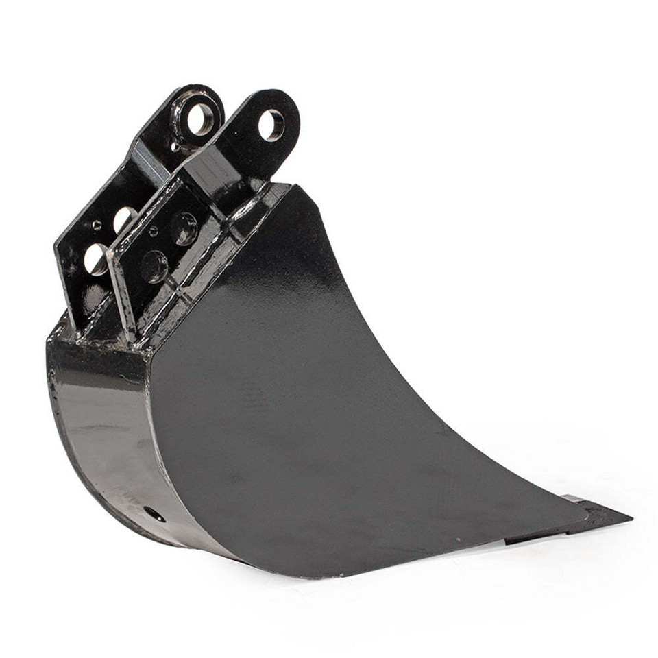 Titan Attachments 12" Front Hoe & Backhoe Bucket, Carbon Steel Teeth | eBay