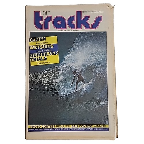 TRACKS - Vintage Australian Surfing Newspaper Magazine May 1982 | eBay ...