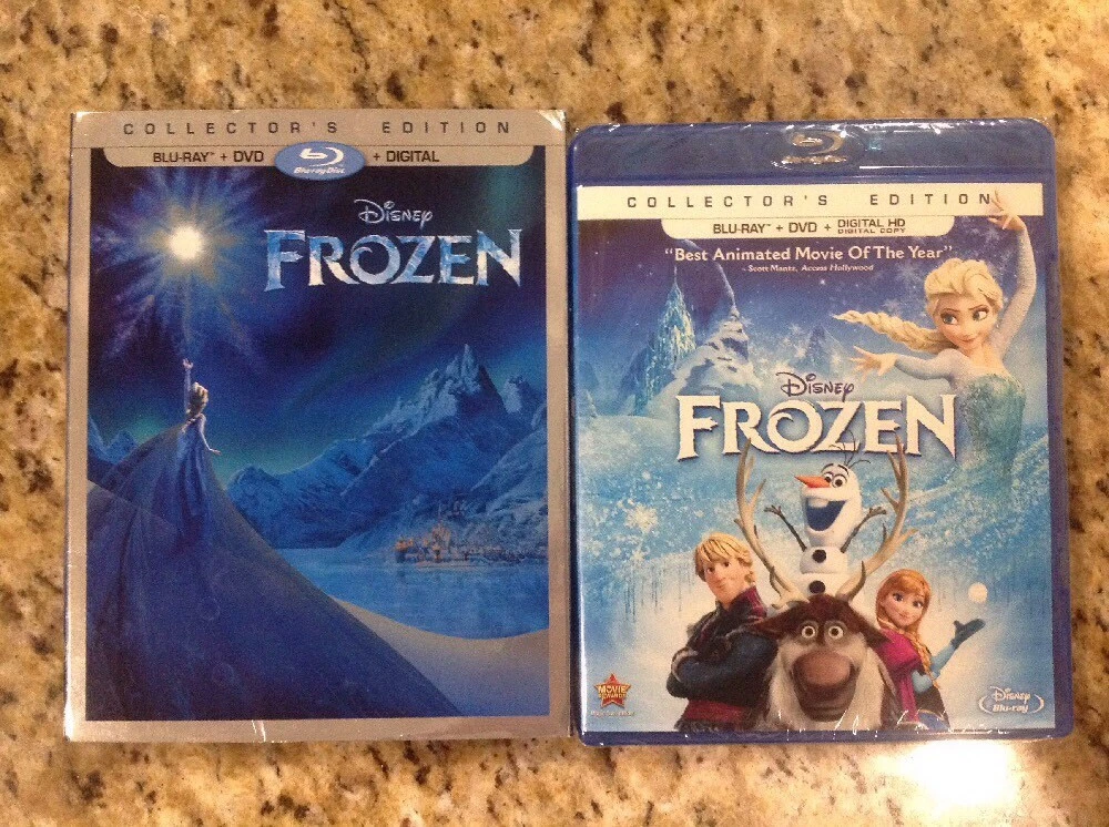 Frozen Blu Ray Disc