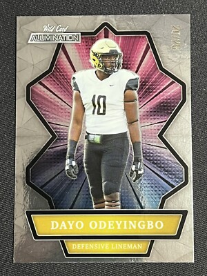 2021 Wild Card Alumination DAYO ODEYINGBO #ABC-36 RC Vanderbilt /25 SSP ...