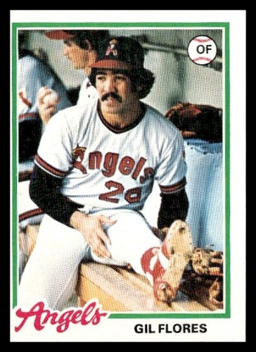 1978 Topps #268 Gil Flores California Angels Baseball card | eBay