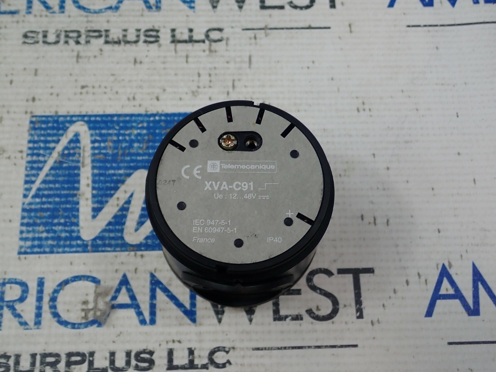 TELEMECANIQUE XVA C91 AUDIBLE SOUNDER FOR STACK LIGHT 12..48V | eBay.de