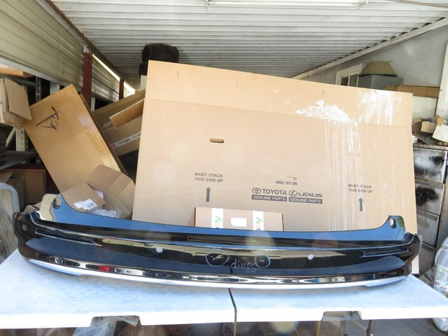 2021 TOYOTA SIENNA REAR BUMPER LOWER COVER LIP VALANCE 52169-08030 OEM ...