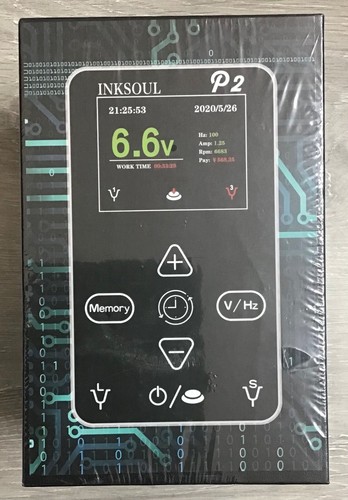 INKSOUL P2 6.6V Tattoo Power Supply Portable - NEW / SEALED | eBay