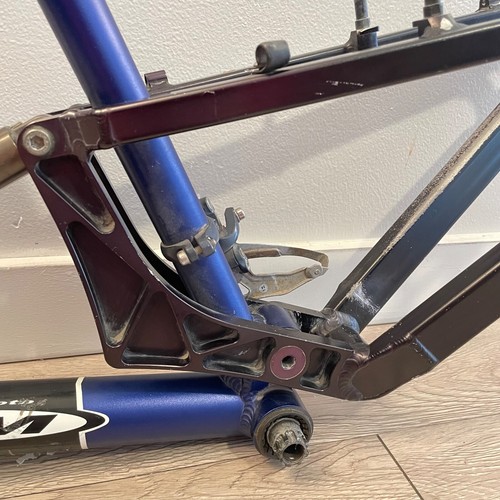 Vintage Titus Loco Moto Full Suspension MTB Frame 26 Fox Float Large 19 ...