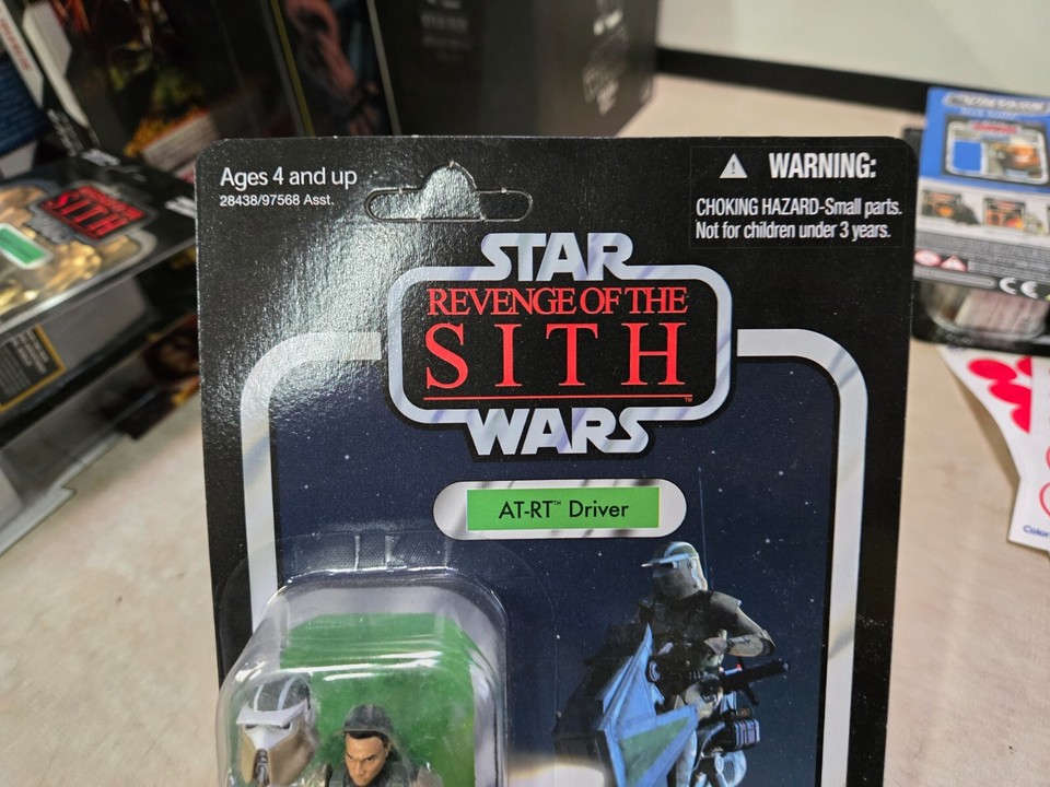 NOS 2010 Kenner Star Wars Revenge of the Sith AT-RT Driver Action ...